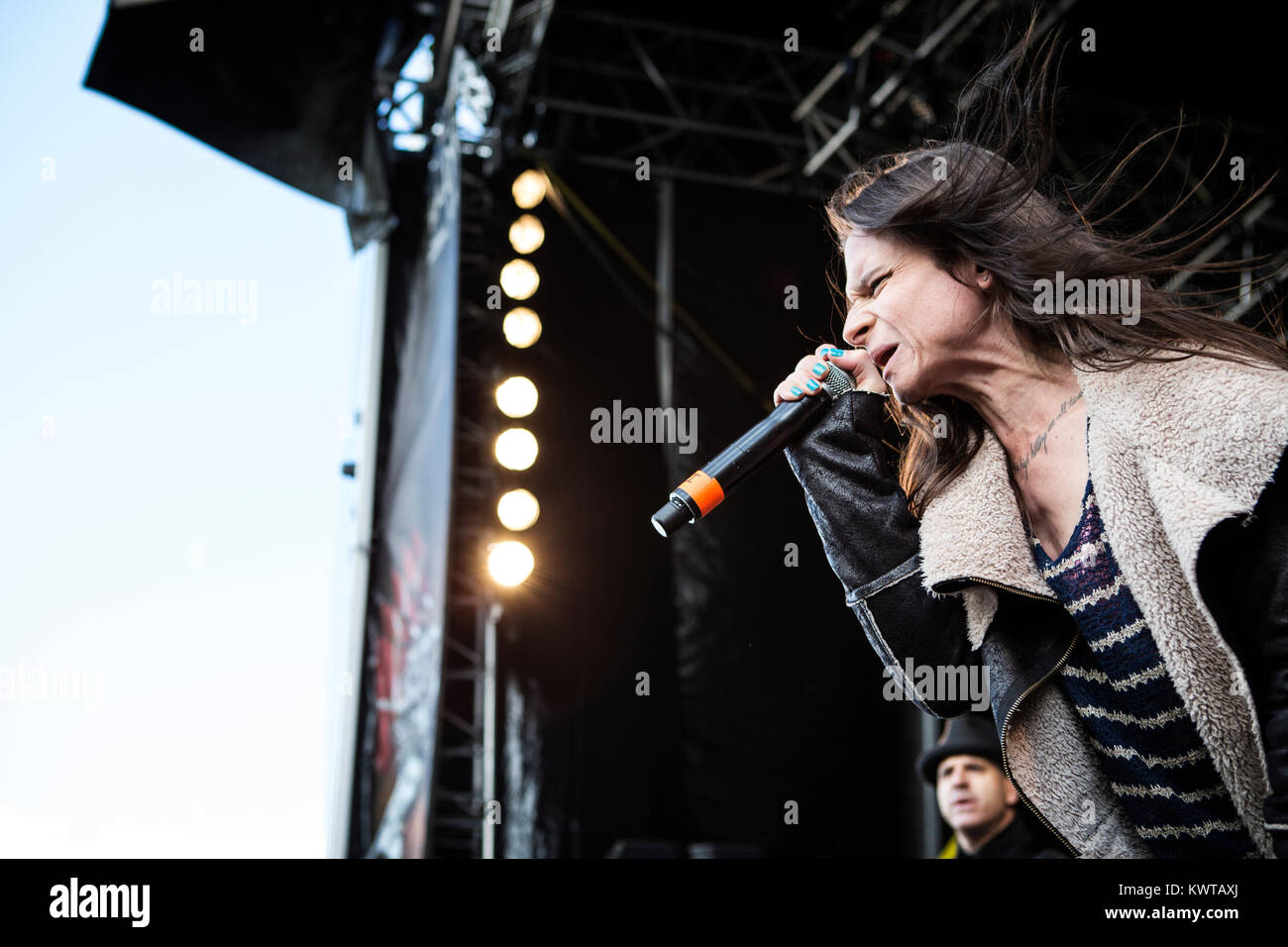 The American alternative heavy metal band Life of Agony performs a live ...