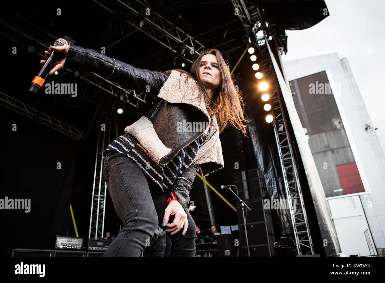 The American alternative heavy metal band Life of Agony performs a live ...