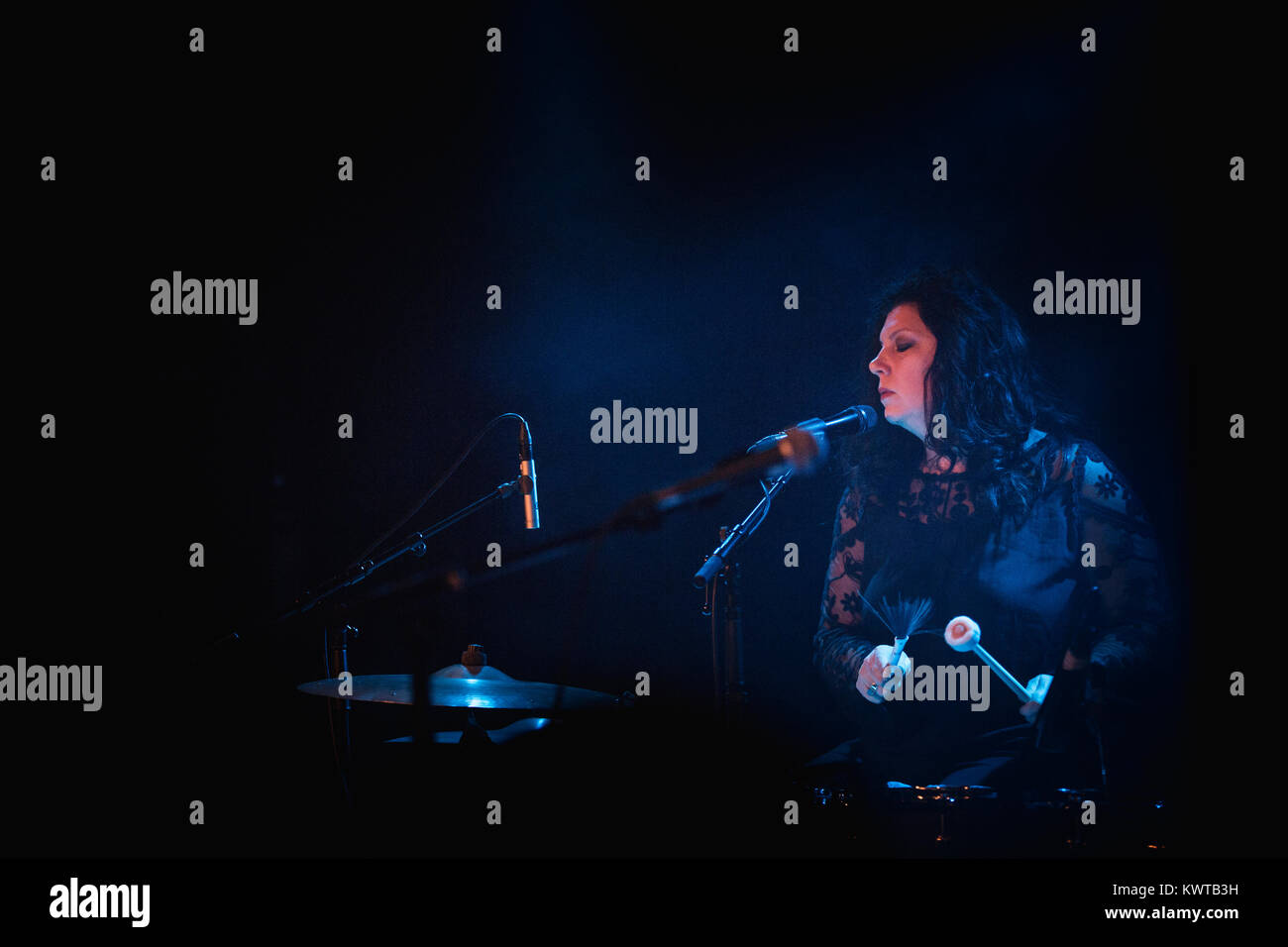 The American indie rock band Low performs a live concert at Vega in ...