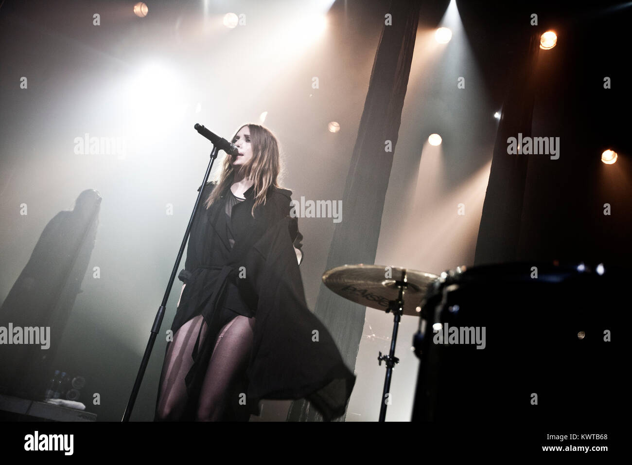The Swedish singer-songwriter and musician Lykke Li performs a live ...