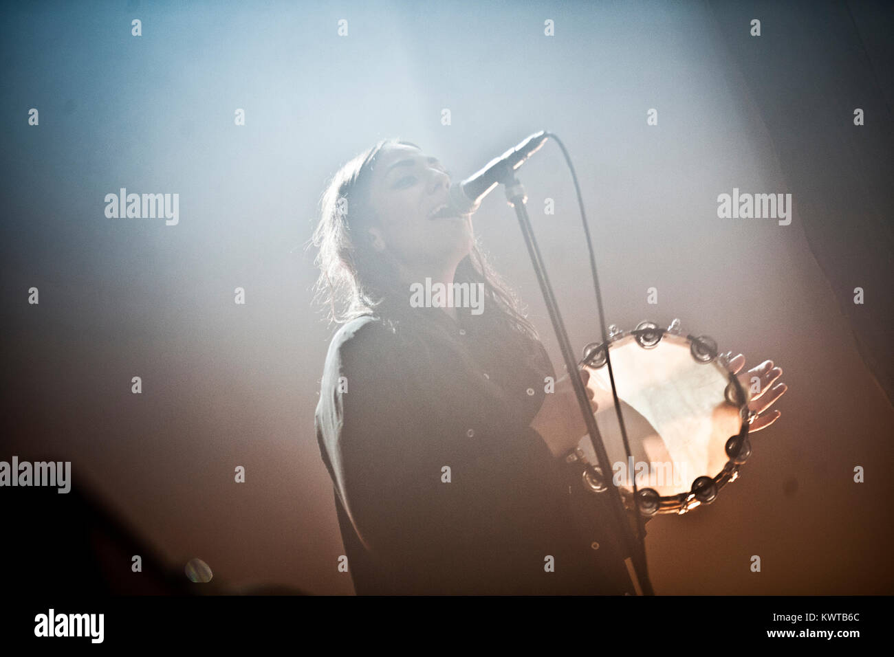 The Swedish singer-songwriter and musician Lykke Li performs a live ...