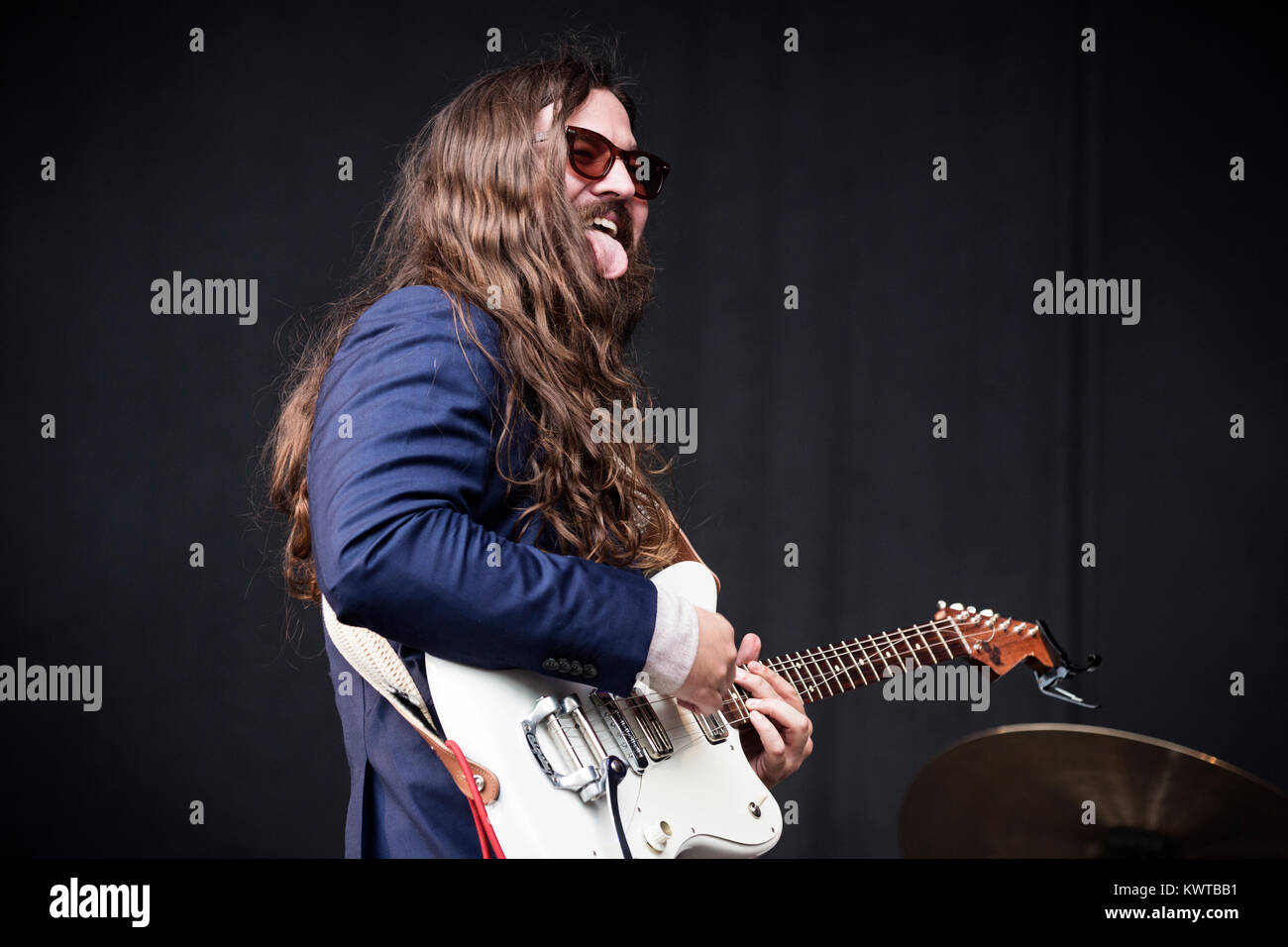 The American singer, songwriter and musician Matthew E. White performs ...