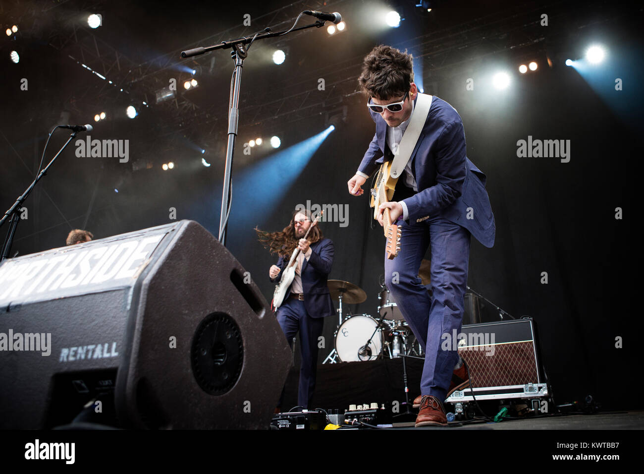 The American singer, songwriter and musician Matthew E. White (L ...