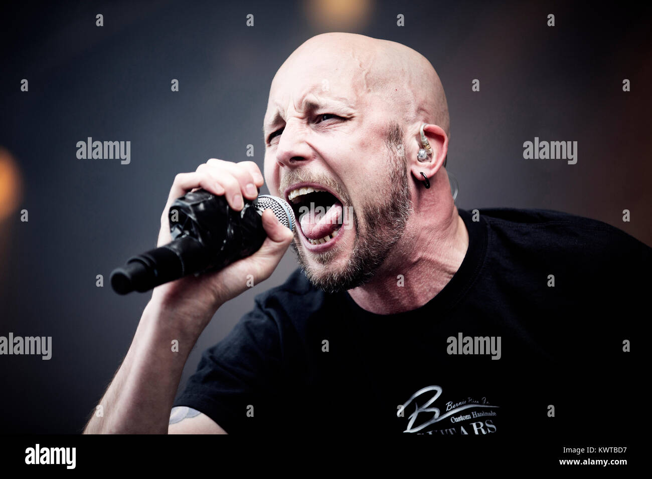 The Swedish metal band Meshuggah performs a live concert at Denmark's ...