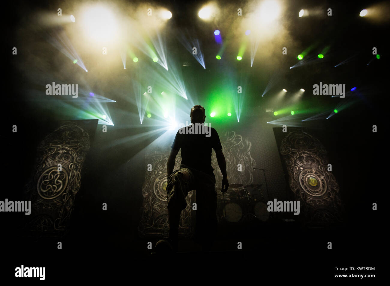 The Swedish extreme metal band Meshuggah performs a live concert at the ...