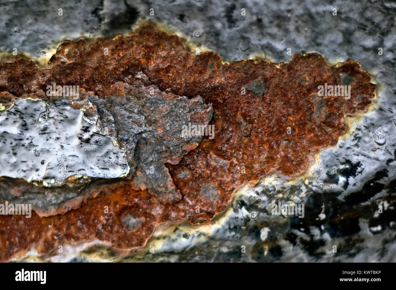 óxido oxidado oxidado oxidado hi-res stock photography and images - Alamy