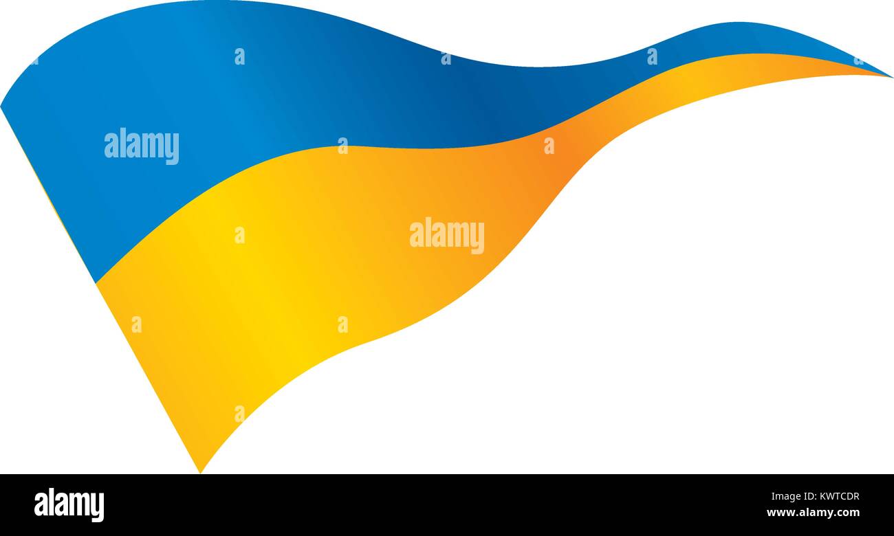 Ukraine flag, vector illustration Stock Vector Image & Art - Alamy