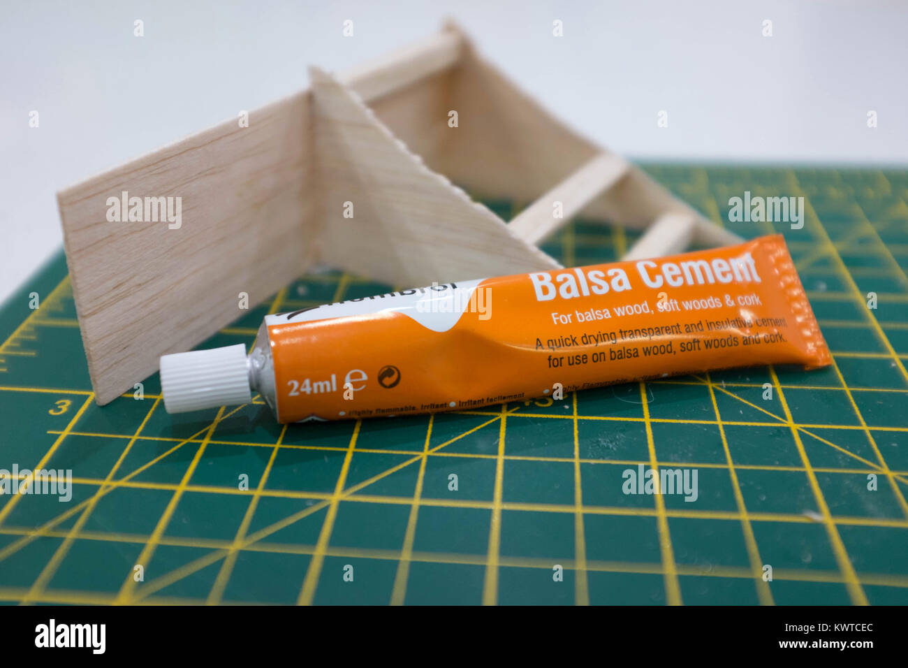 Cutting board with modelling kit Stock Photo - Alamy