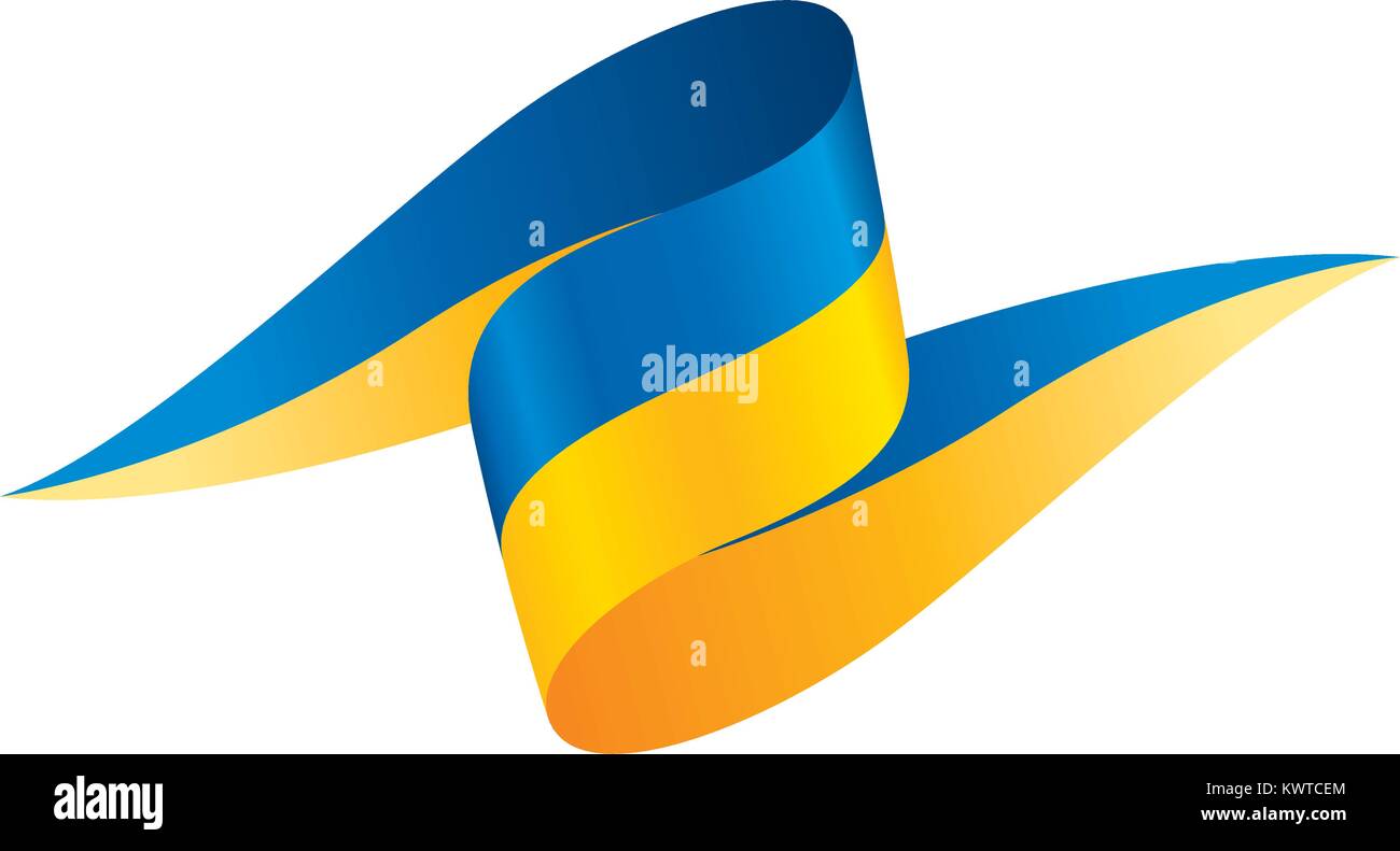 Ukraine flag, vector illustration Stock Vector Image & Art - Alamy