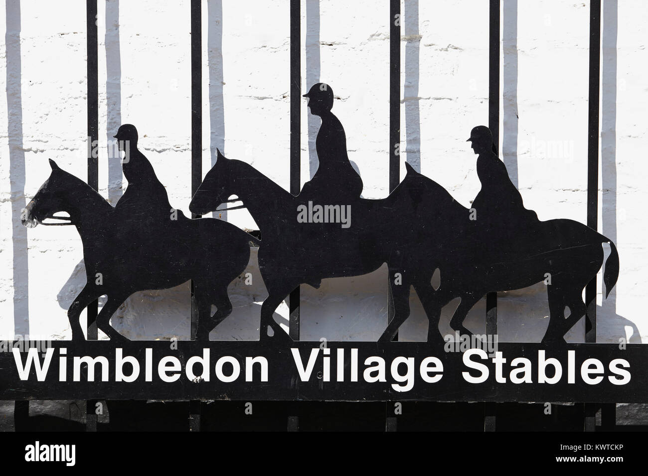 Wimbledon Village stables, London, England Stock Photo - Alamy