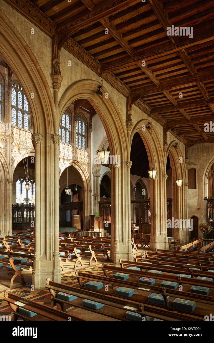 Dedham St Mary's Church, Essex, England, Constable Country Stock Photo ...