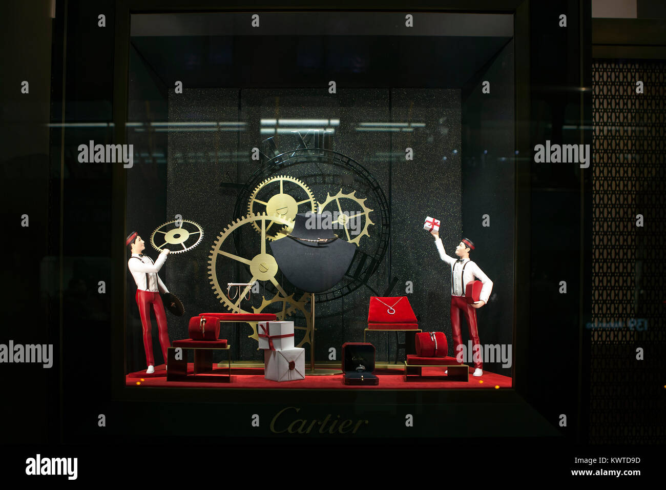 Cartier doorman hi-res stock photography and images - Alamy