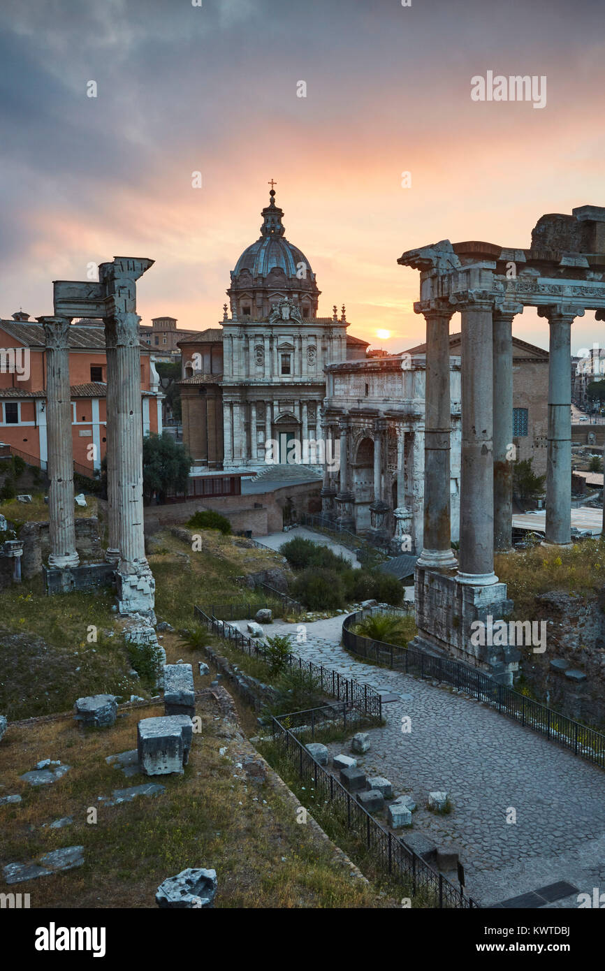 The Roman Forum, Rome, Italy Stock Photo - Alamy