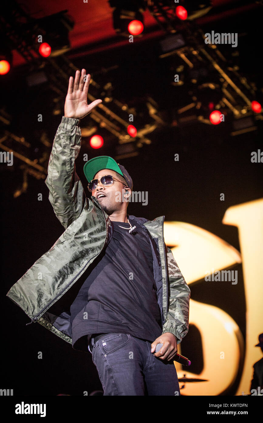 The American rapper and lyricist Nas performs a live concert during the ...