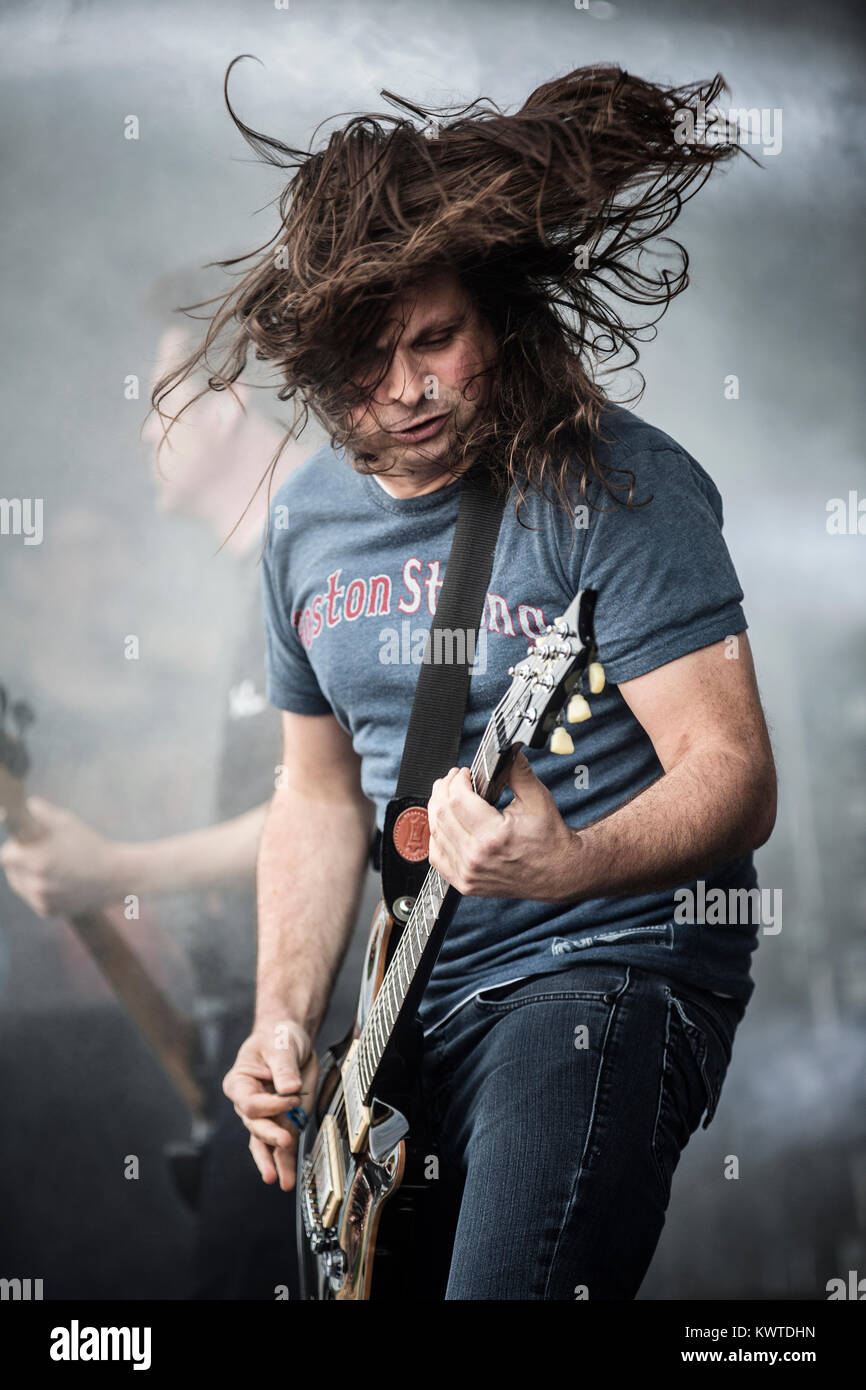 The American heavy metal band Newsted performs a live concert at the ...