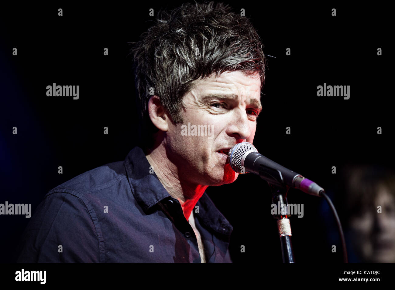 The English musician, singer and songwriter Noel Gallagher performs a ...