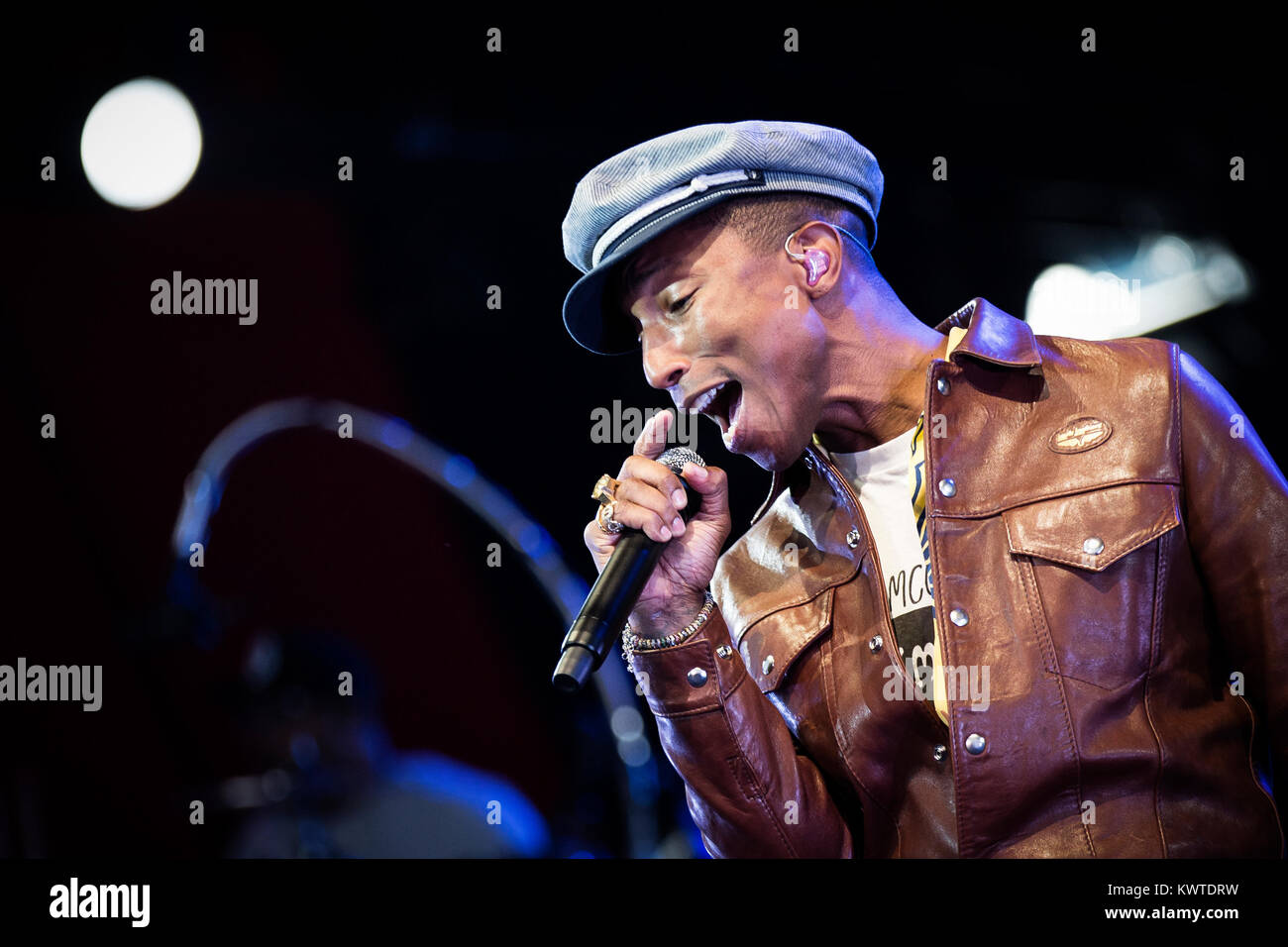Pharrell Williams, the American singer, rapper and records producer ...