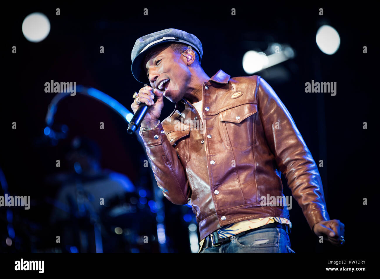 Pharrell Williams, the American singer, rapper and records producer ...