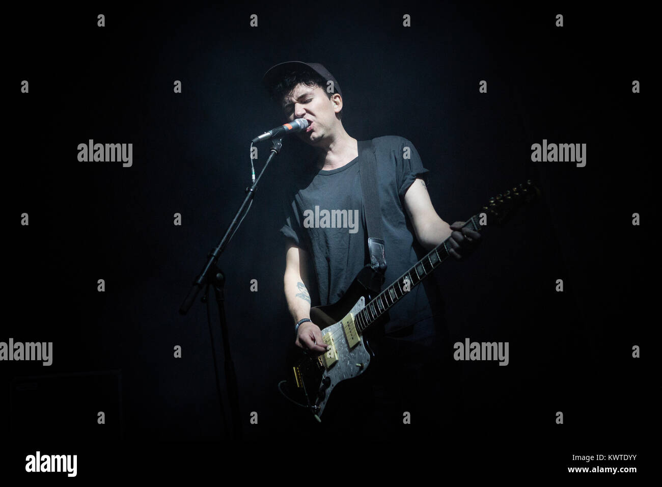 The Danish rock band Psyched Up Janis performs a live concert at the ...