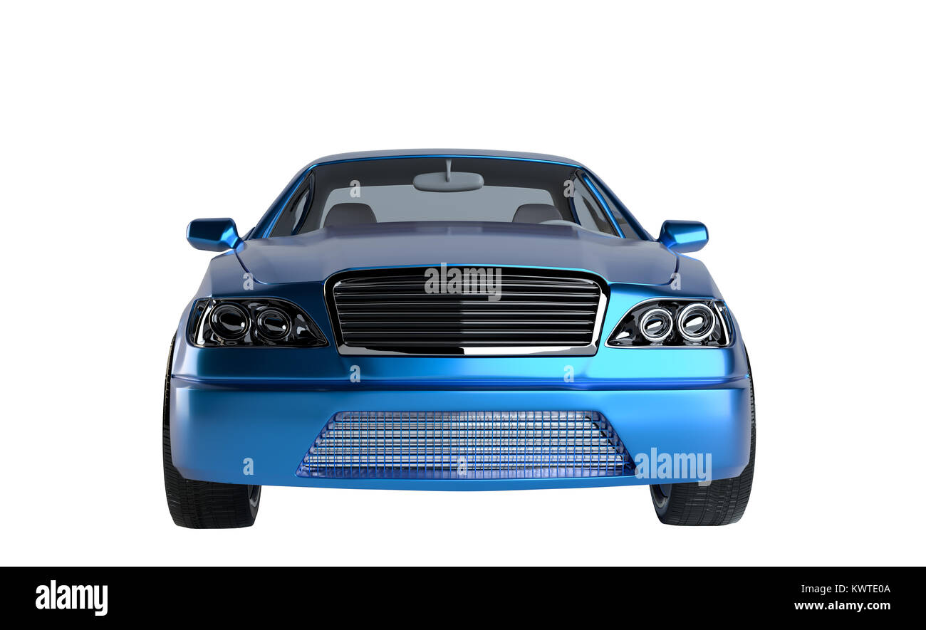 Generic brandless sports car Stock Photo - Alamy