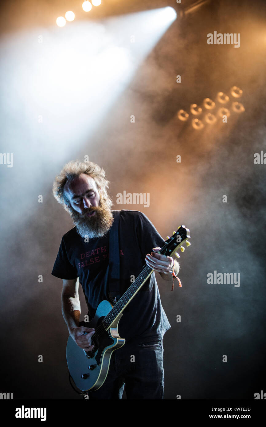 The American heavy metal band Red Fang performs a live concert during ...