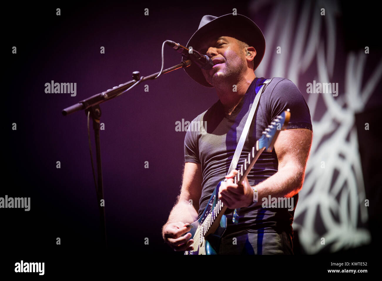 The British rock band Ride performs a live concert at the Spanish music ...