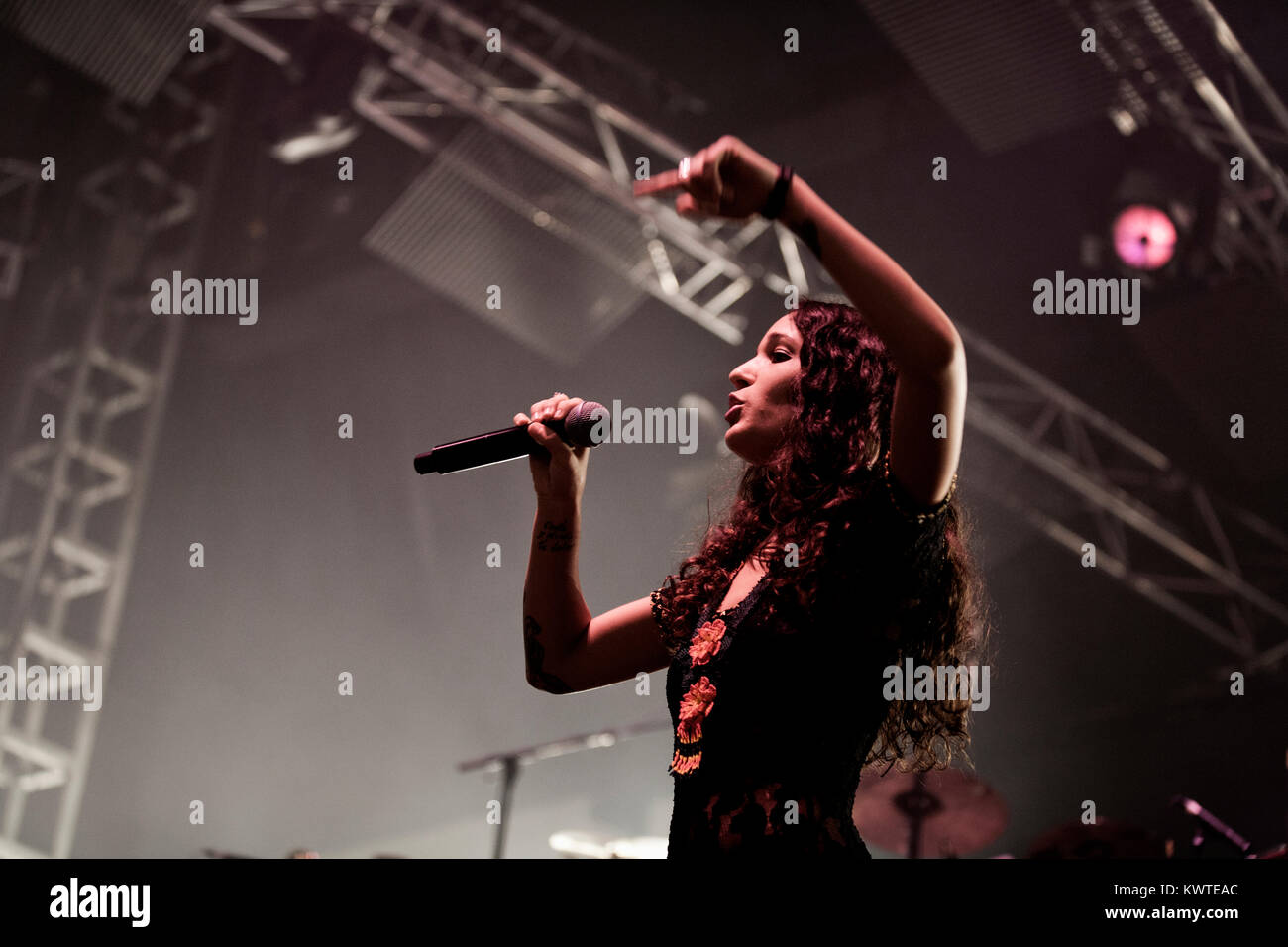 The Puerto Rican band Calle 13 performs a live concert at the Cosmopol ...