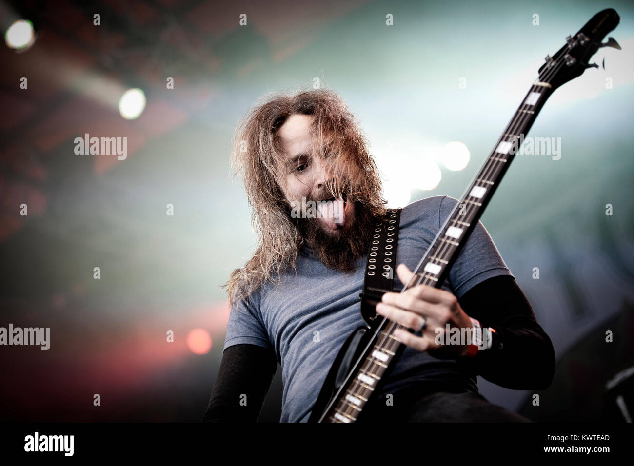 The American metal band Mastodon performs a live concert at the Orange ...