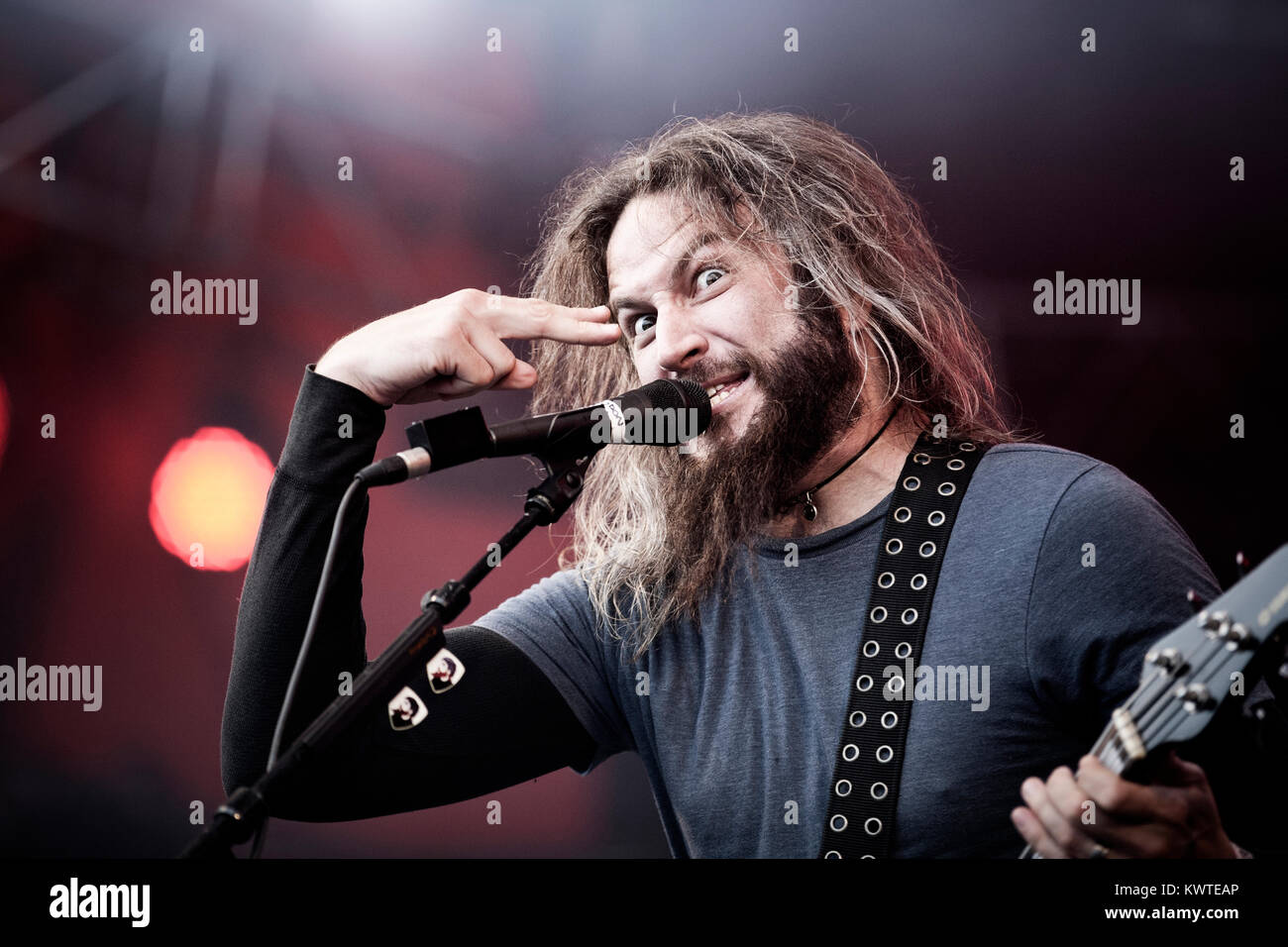 The American metal band Mastodon performs a live concert at the Orange ...