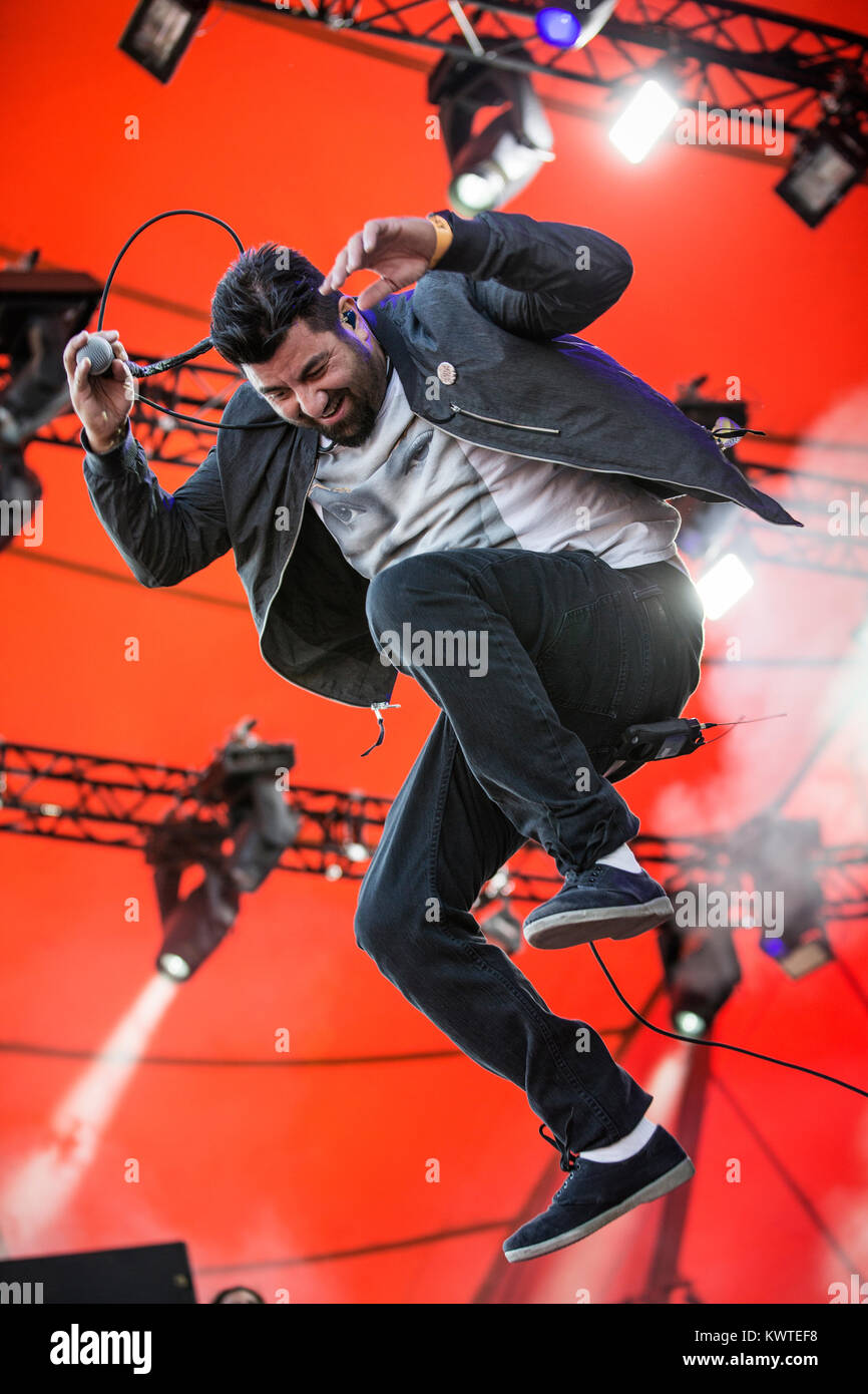 The American rock band Deftones performs a live concert at the Orange ...