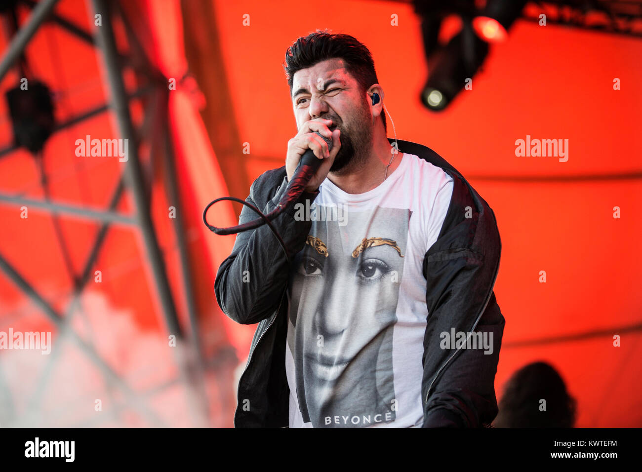 The American rock band Deftones performs a live concert at the Orange ...