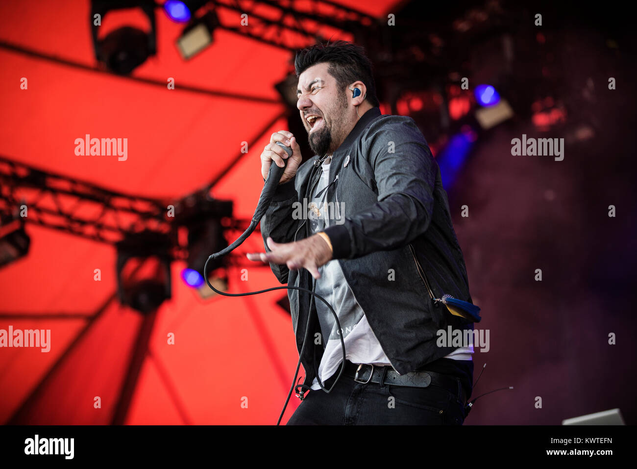 The American rock band Deftones performs a live concert at the Orange ...