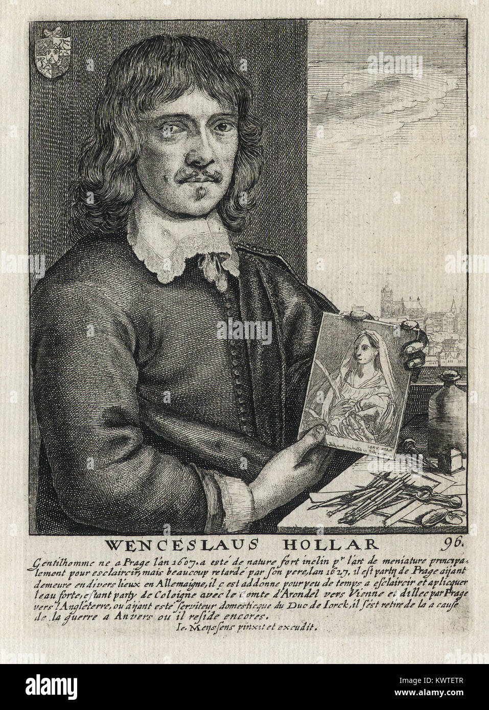 Hollar engraving hi-res stock photography and images - Alamy