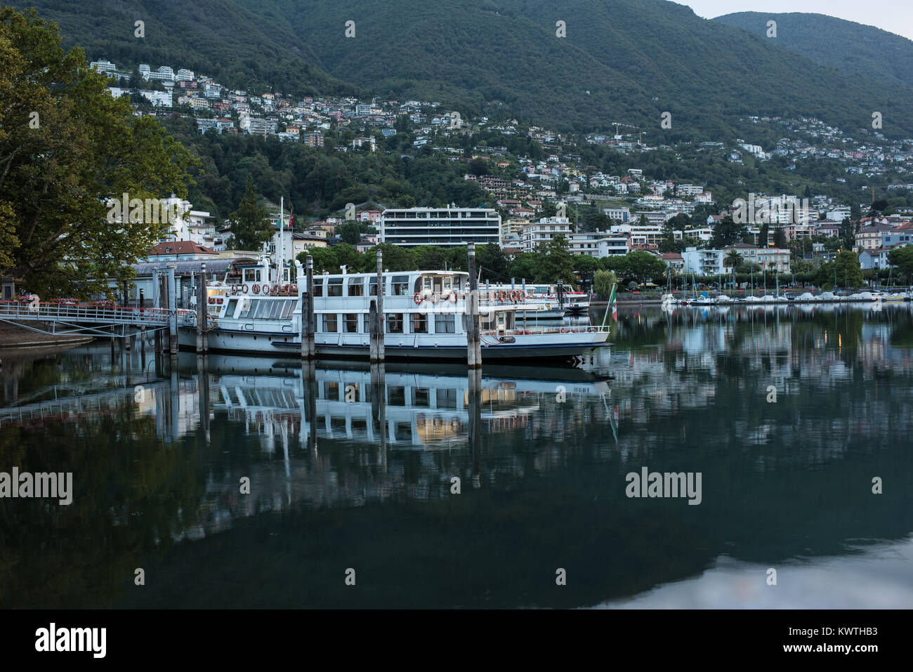 Locarno lago maggiore promenade hi-res stock photography and images - Alamy