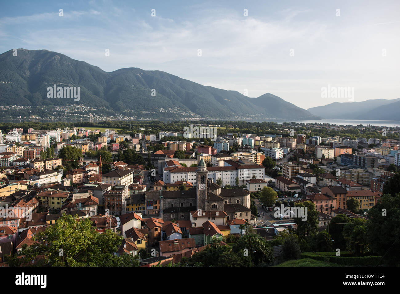 Locarno lago maggiore promenade hi-res stock photography and images - Alamy