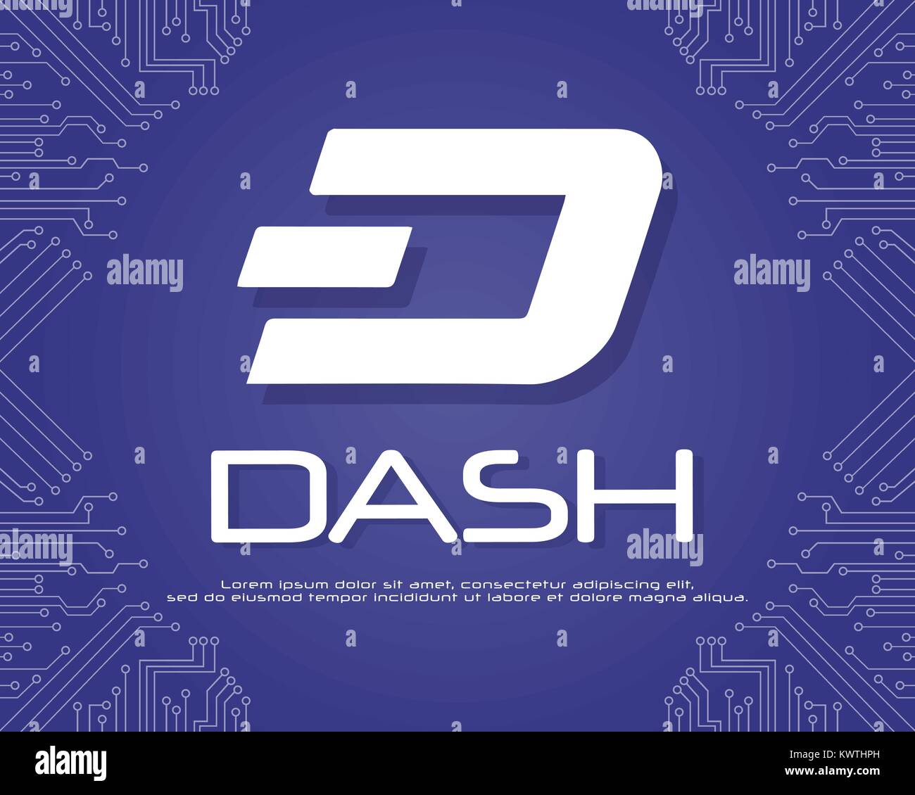 Background dash blockchain style collection Stock Vector Image & Art ...