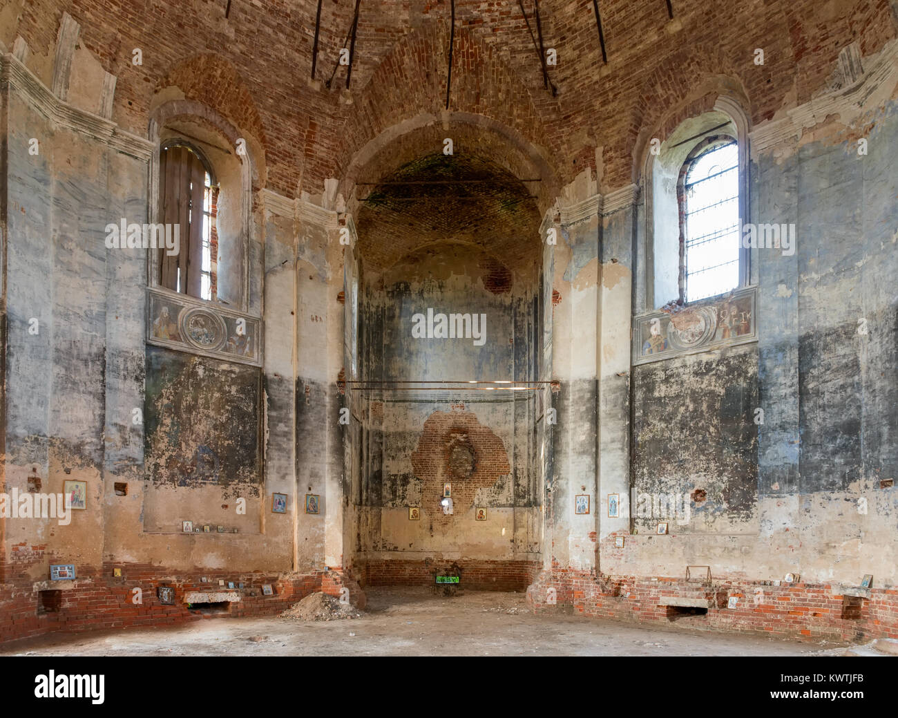 Church of St. Nicholas in Voskresensky-Guryev, village Guryevo ...