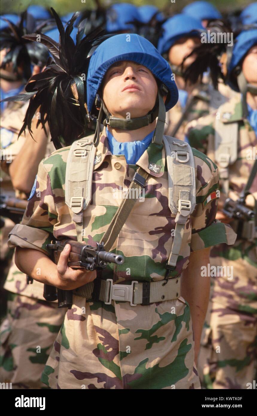 Bersaglieri (Italian Army mechanized infantry ) of the "Legnano ...