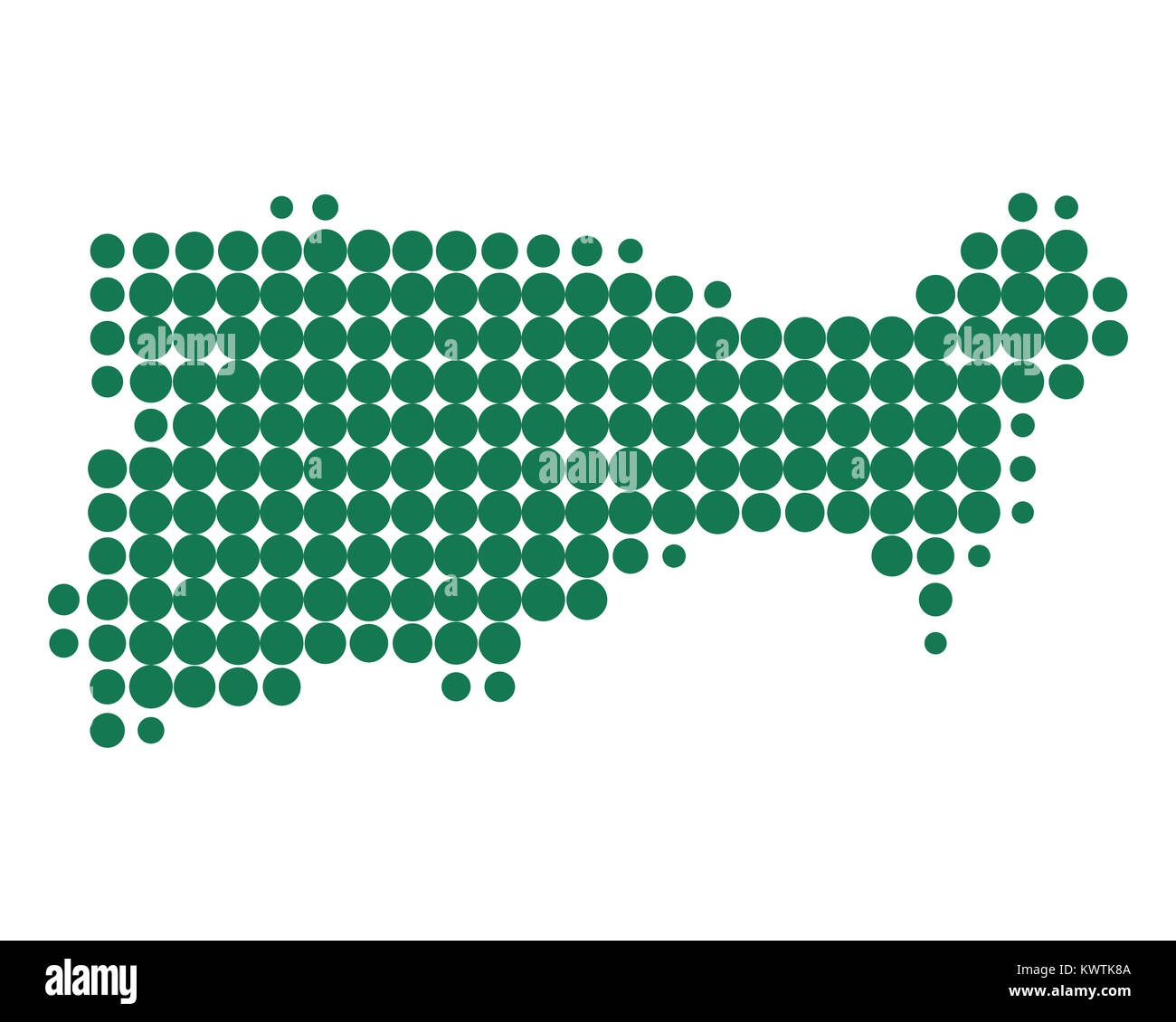 Map of Capri Stock Photo - Alamy