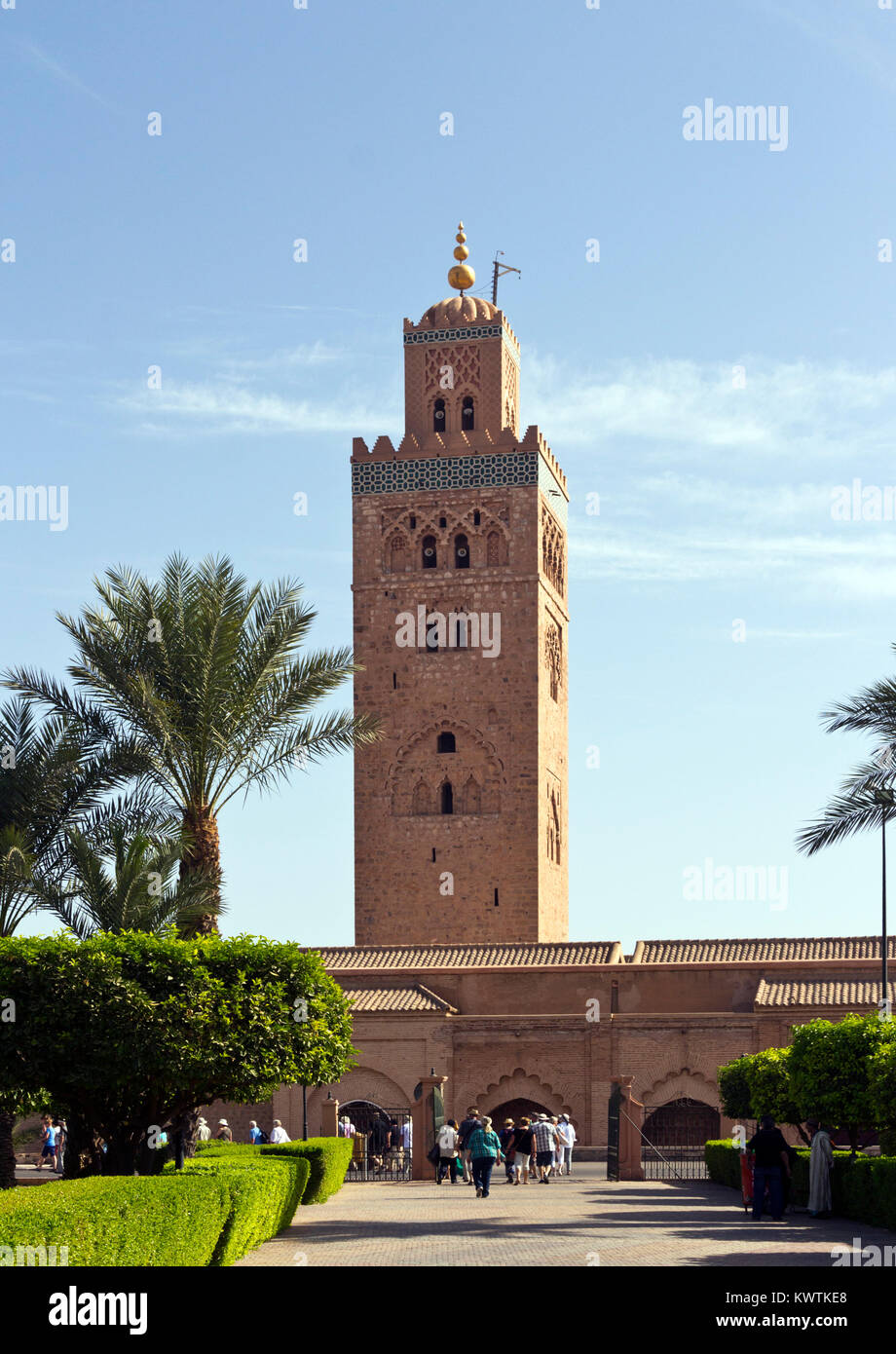 Koutoubia Mosque, Marrakech, Morocco Stock Photo - Alamy