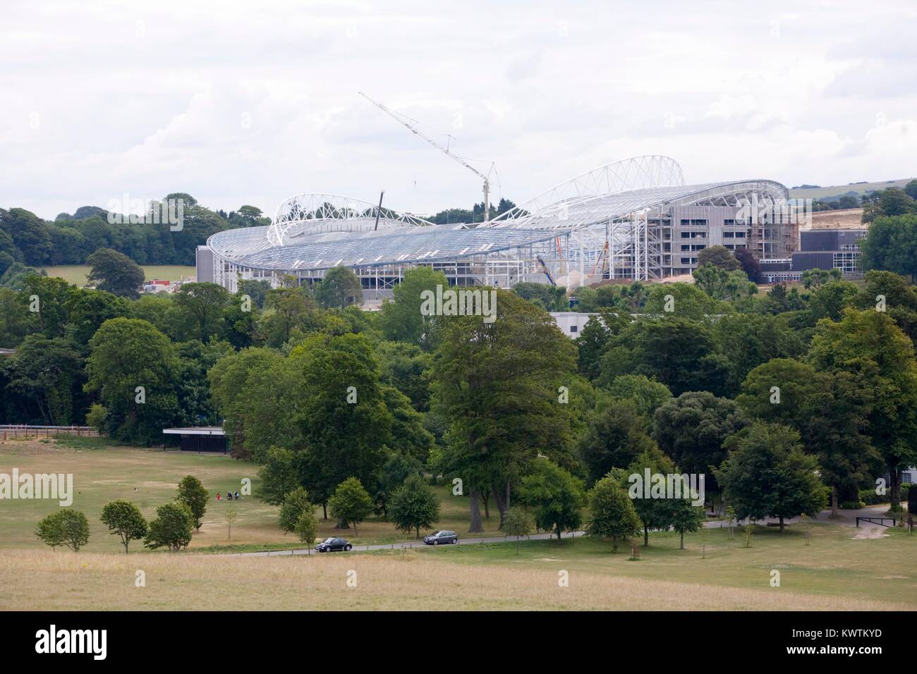 Construction of the American Express Community Stadium in Falmer home ...