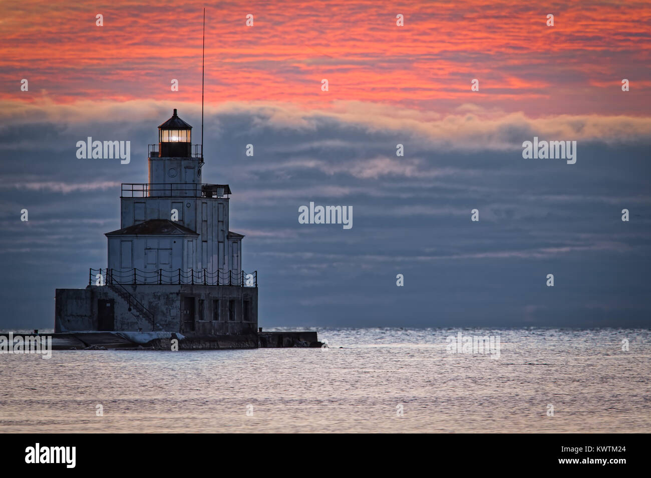 The north pier in Manitowoc, Wisconsin turns 100 years old in 2018 ...