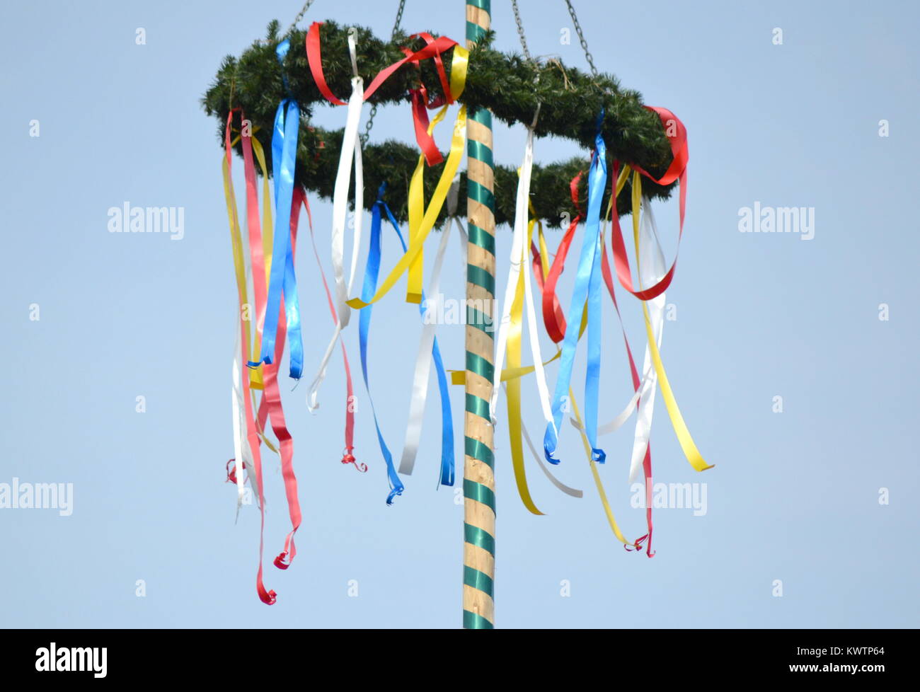German maypole hi-res stock photography and images - Alamy
