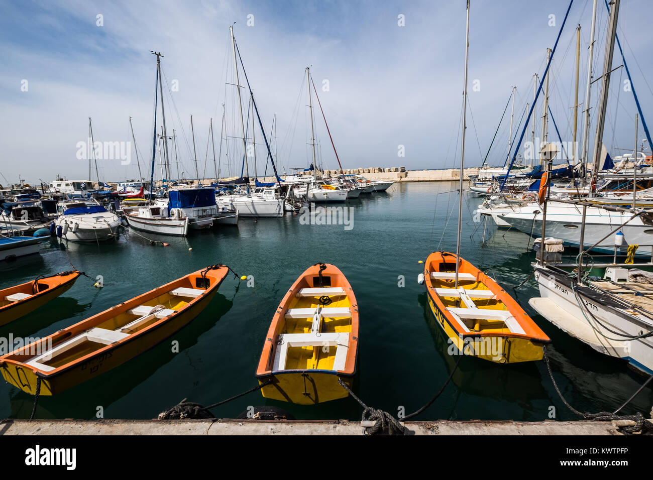 Jaffa boats hi-res stock photography and images - Alamy