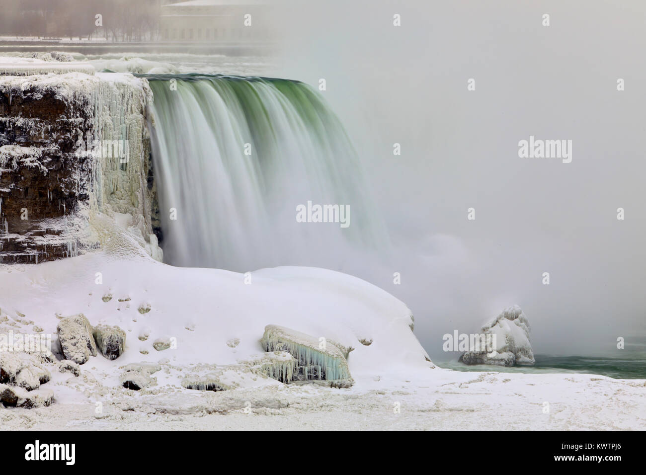 Niagara Falls - Ice Studies Jan 2018 Stock Photo - Alamy