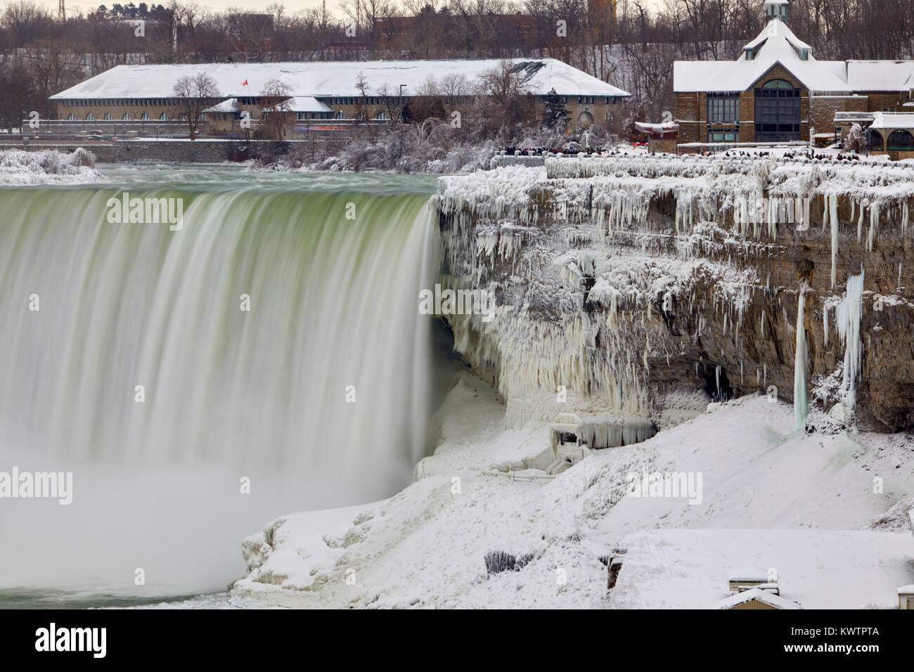 Niagara Falls - Ice Studies Jan 2018 Stock Photo - Alamy