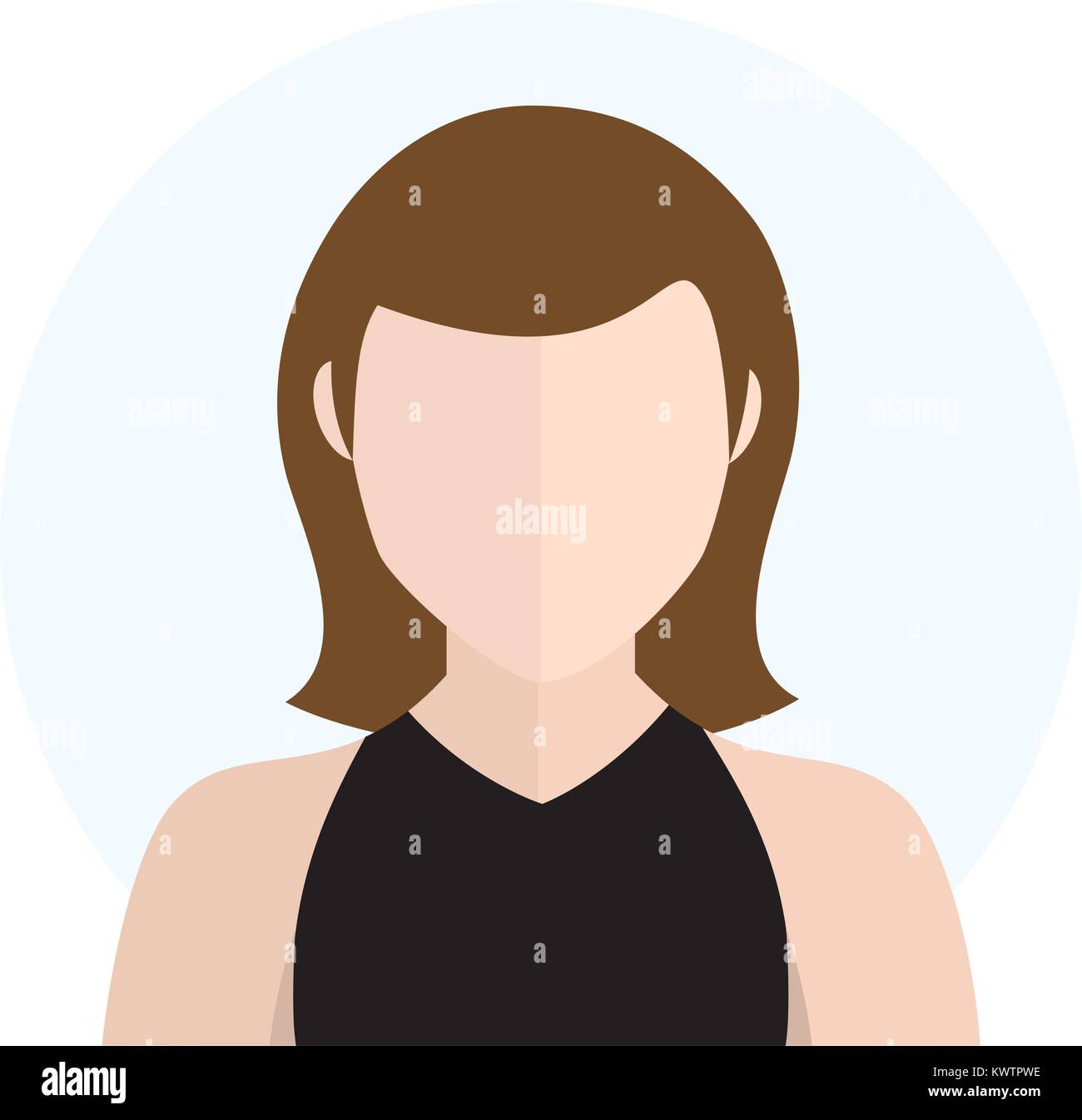 Flat Style Character Avatar Icon Stock Vector Image & Art - Alamy