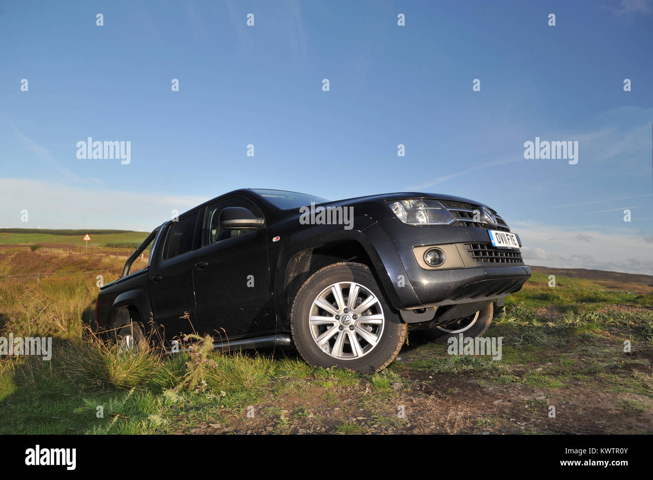 2011 VW Amarok 4x4 pickup truck Stock Photo - Alamy