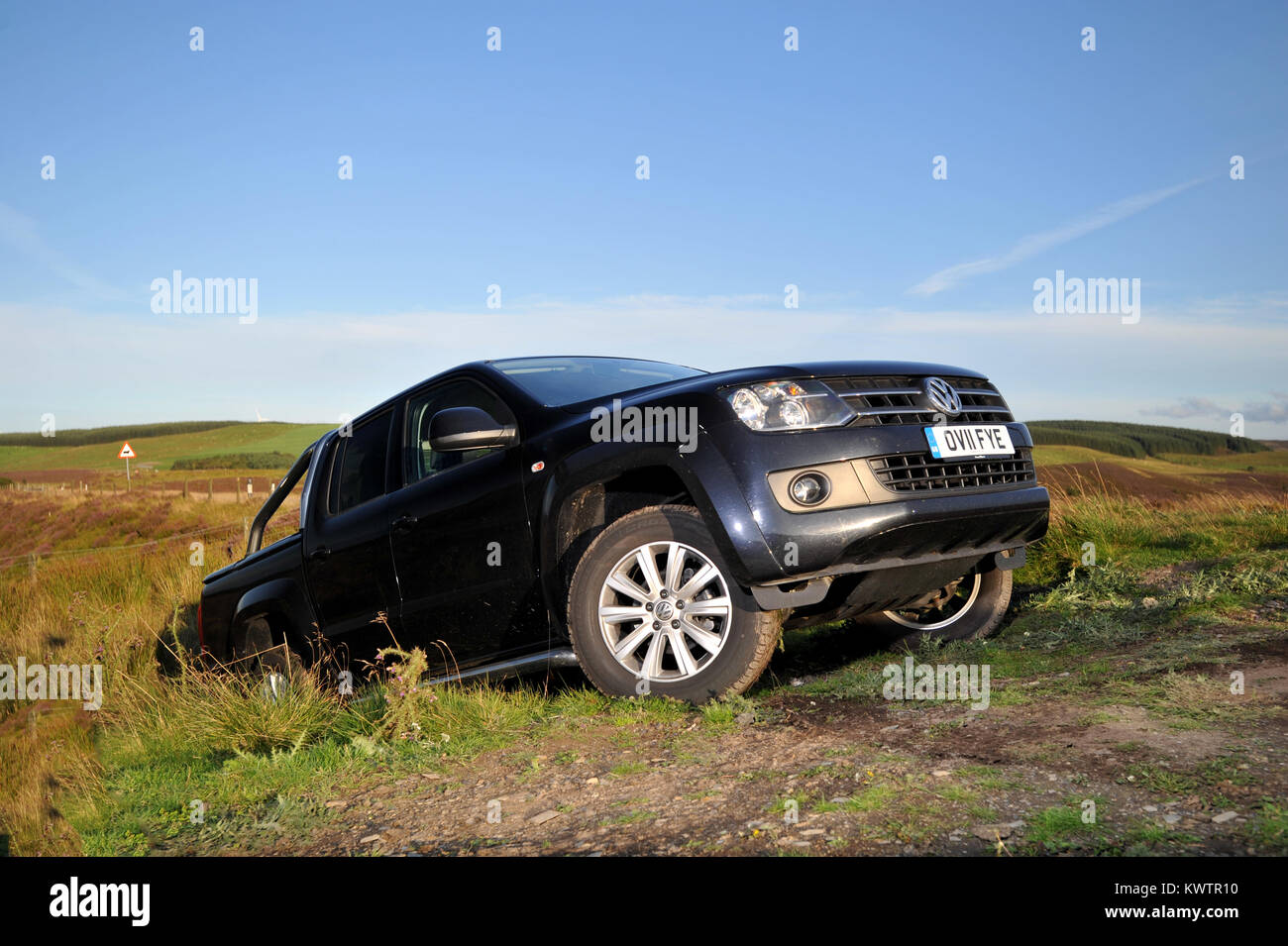 2011 VW Amarok 4x4 pickup truck Stock Photo - Alamy