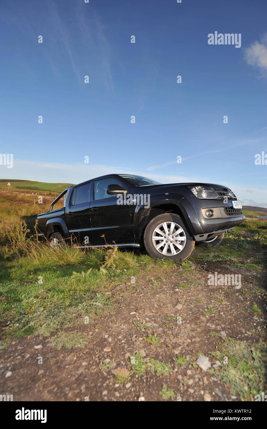 2011 VW Amarok 4x4 pickup truck Stock Photo - Alamy